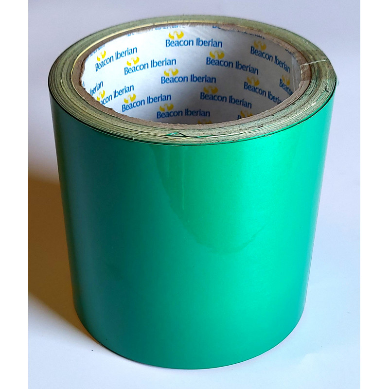 Rollo Cinta Adhesiva Reflectante 10 metros - Varios colores Color Verde ...